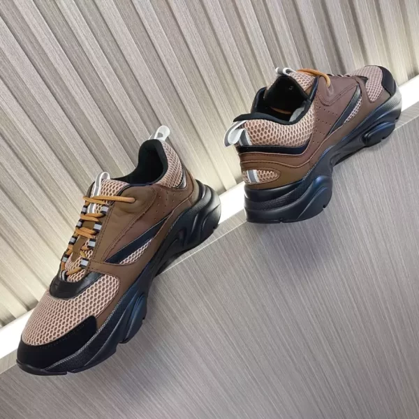 B22 SNEAKER TECHNICAL MESH WITH AND CALFSKIN