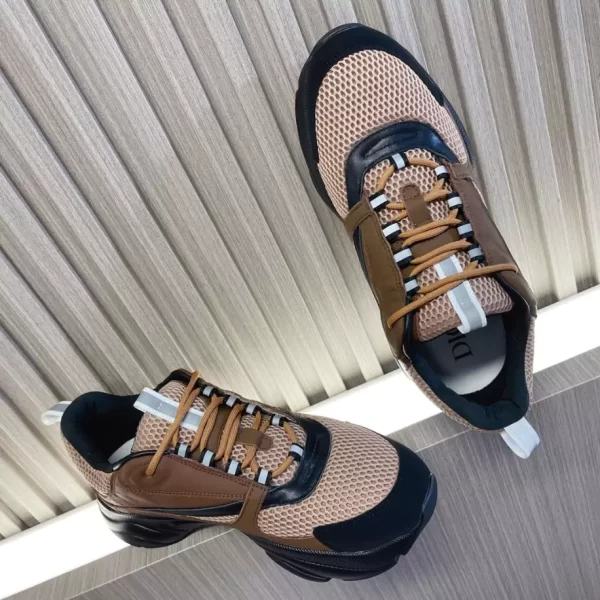 B22 SNEAKER TECHNICAL MESH WITH AND CALFSKIN