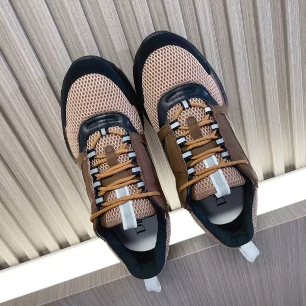 B22 SNEAKER TECHNICAL MESH WITH AND CALFSKIN